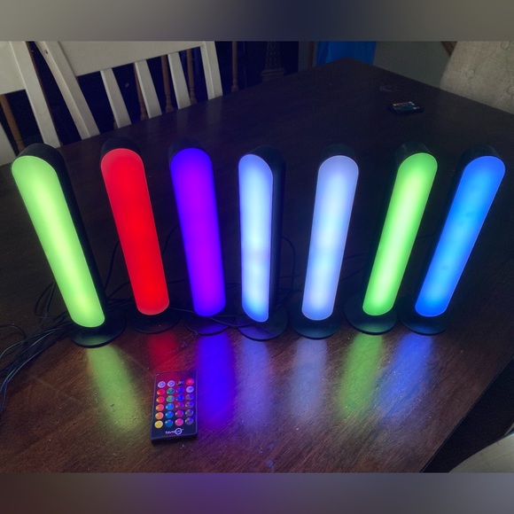 Party Supplies | 7 Smart Controllable Led Lights With Multiple Settings ...